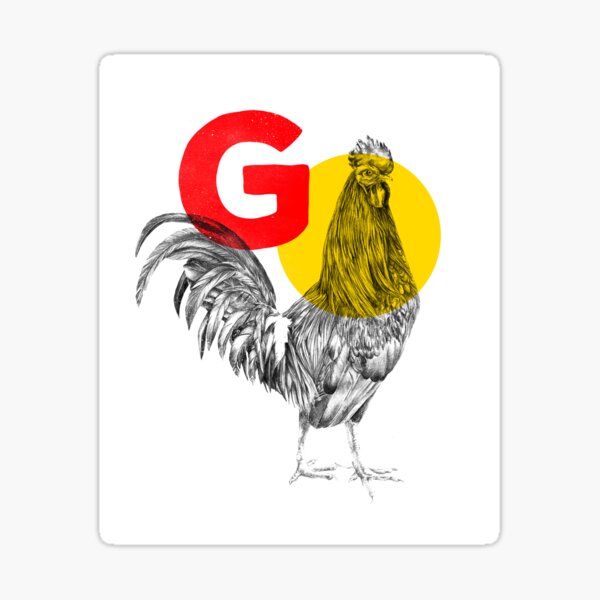 "El Gallo" Sticker by tucco | Redbubble