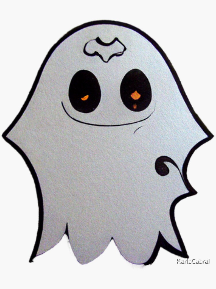 Pegatina «STICKER DE ADORABLE FANTASMA, ADORABLE GHOST STICKER ...