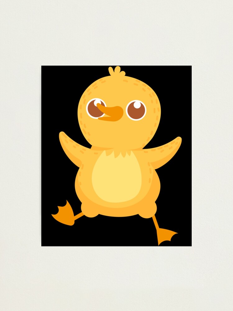 Lámina fotográfica «Love Mama Duck, amantes de los patos, pato bebé ...