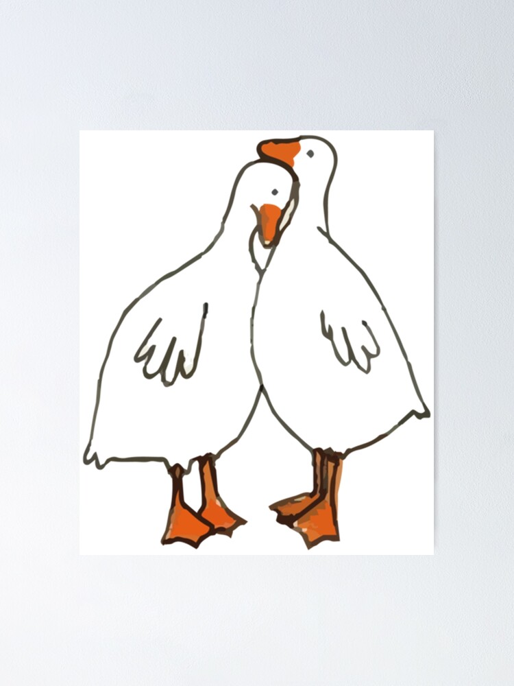 Póster «mamá pato, amor mamá pato, divertido amor mamá pato, lindo ...
