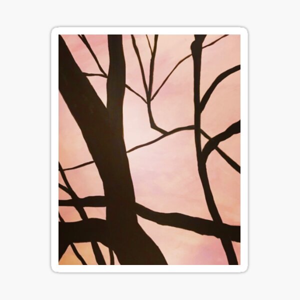 "Branches" Sticker for Sale by ArtofMaryA | Redbubble