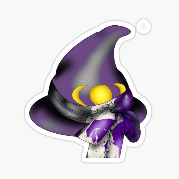 "Ace/ Demi Witch Hat" Sticker for Sale by AcidicMeltdown | Redbubble
