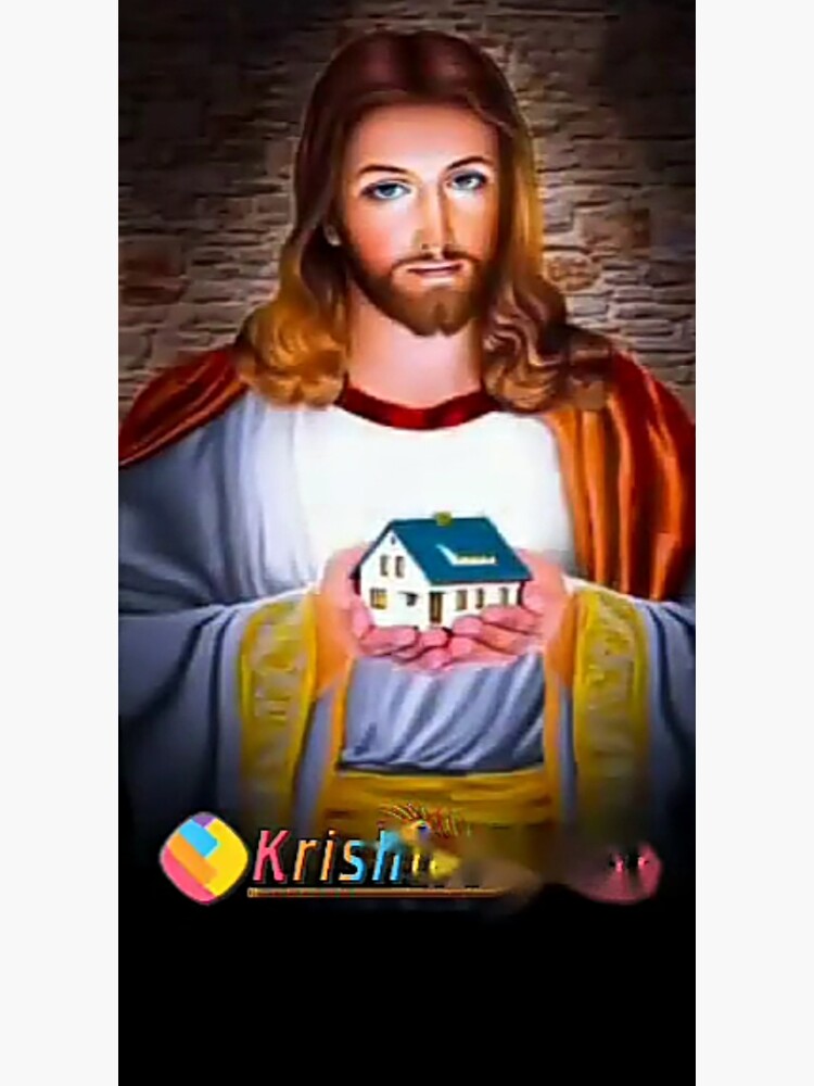"Jishu Christ design products " Sticker for Sale by Tikykitty123 ...