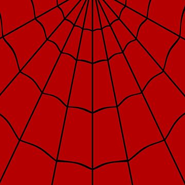 "Spider Web - Red" Sticker for Sale by clockworkheart | Redbubble