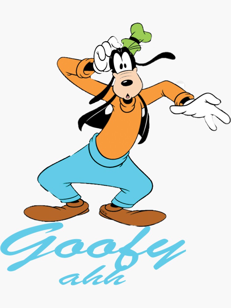 "Goofy" Sticker for Sale by torredabelek | Redbubble