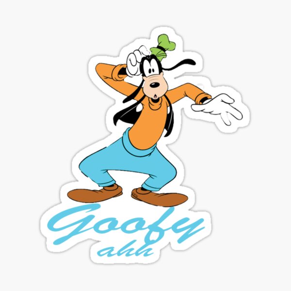 "Goofy" Sticker for Sale by torredabelek | Redbubble