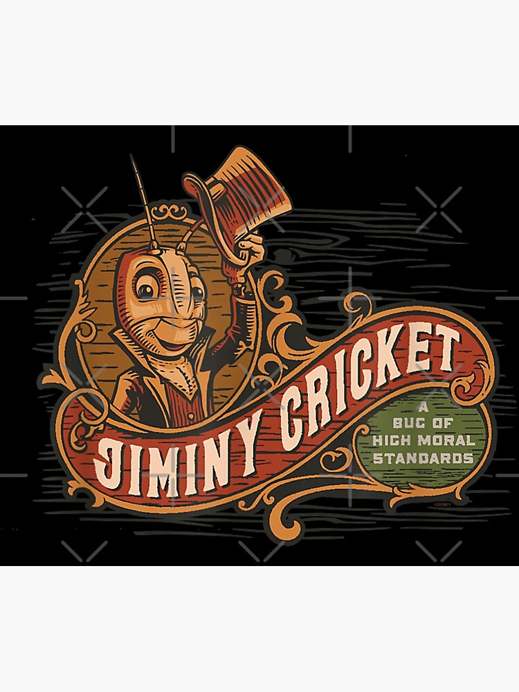 "Jiminy Cricket High Moral Standards" Photographic Print for Sale by ...