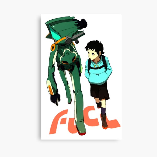 "flcl" Canvas Print by sentribuah | Redbubble