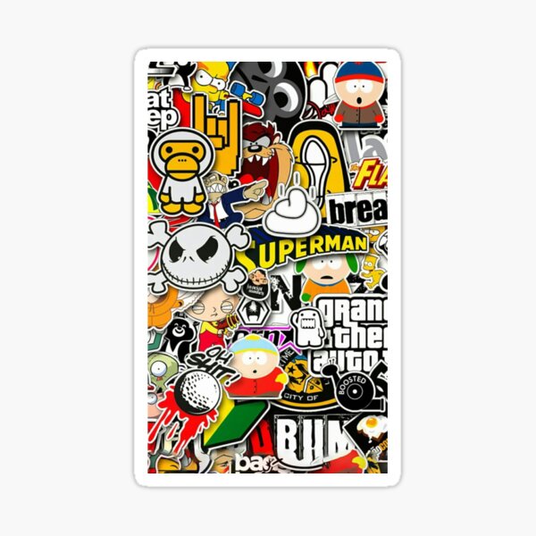 "Bomb Graffiti " Sticker for Sale by opheliaaniston | Redbubble