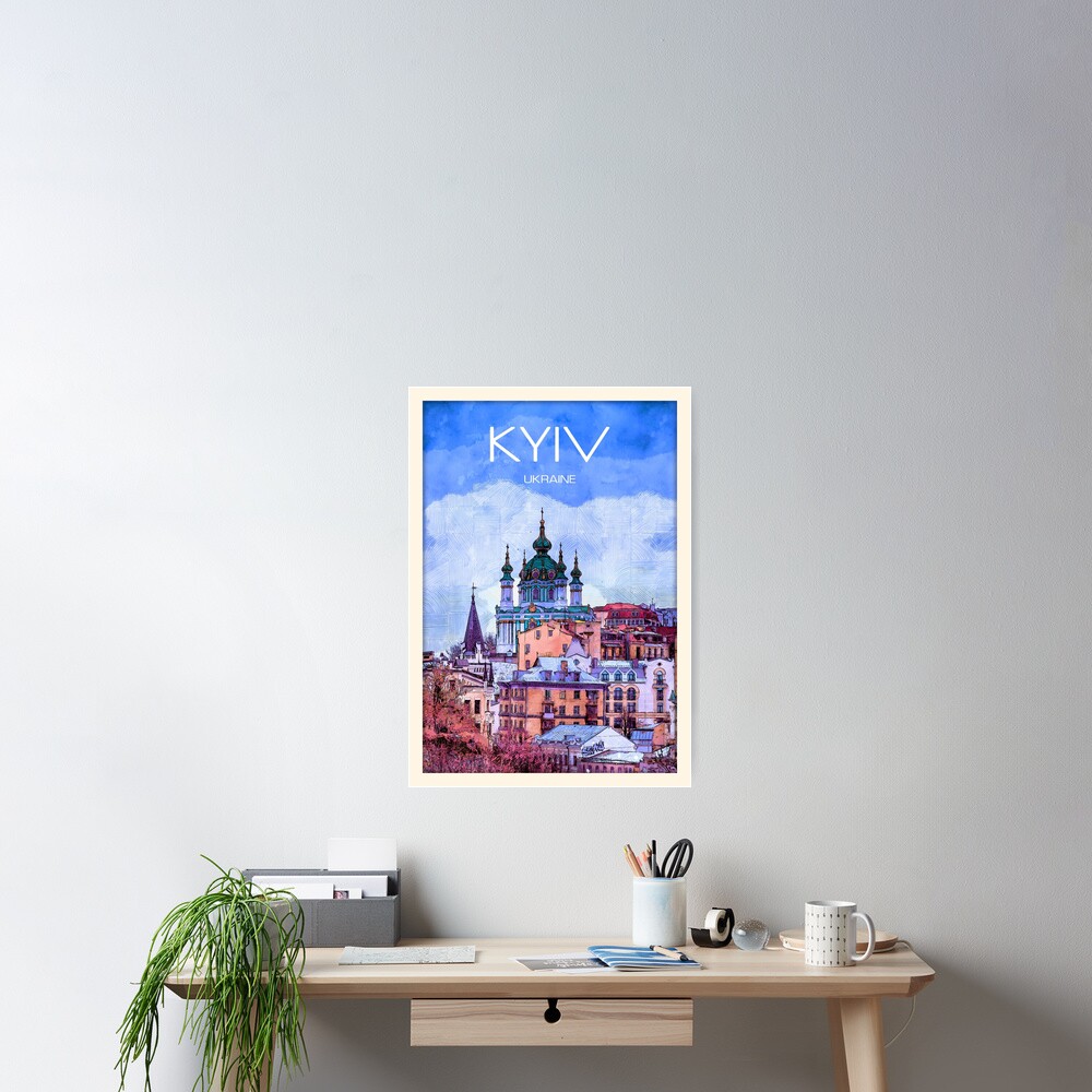 "Kyiv Travel Art" Poster for Sale by nifroart2022 | Redbubble