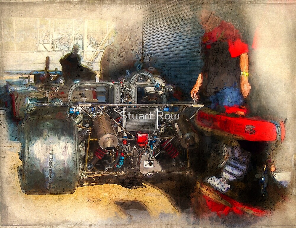 "Elfin ME5 Rear View" by Stuart Row | Redbubble