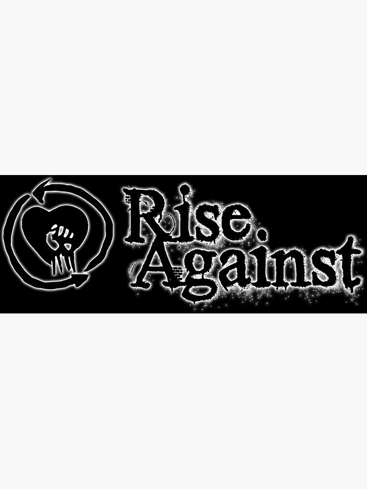 "Rise Against Logo" Poster for Sale by Gencarsd | Redbubble