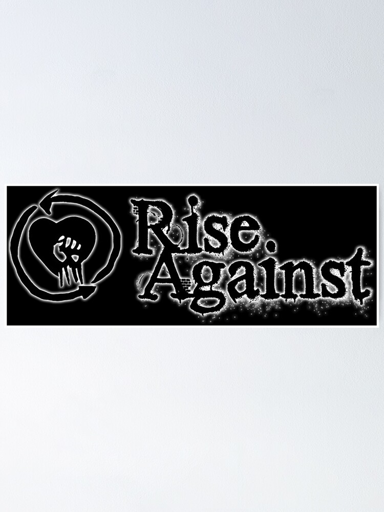 "Rise Against Logo" Poster for Sale by Gencarsd | Redbubble