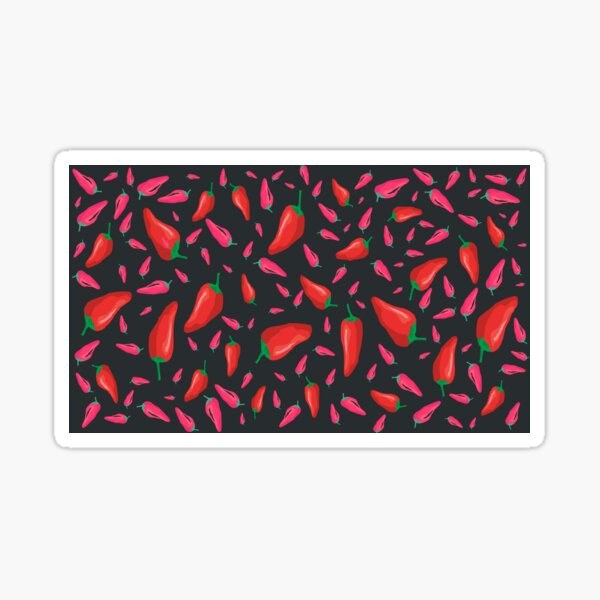 "Some like it HOT!" Sticker for Sale by JustLagoons | Redbubble