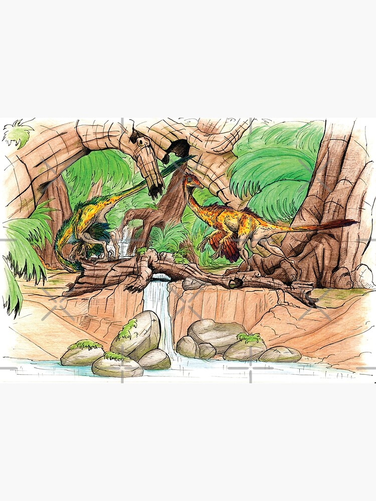 "Urbacodon Dinosaur Illustration" Poster for Sale by zenithcreative ...