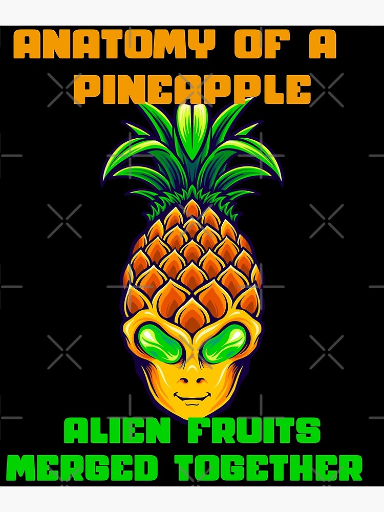 "Alien fruits merged together " Poster for Sale by RockBeeDesigns ...