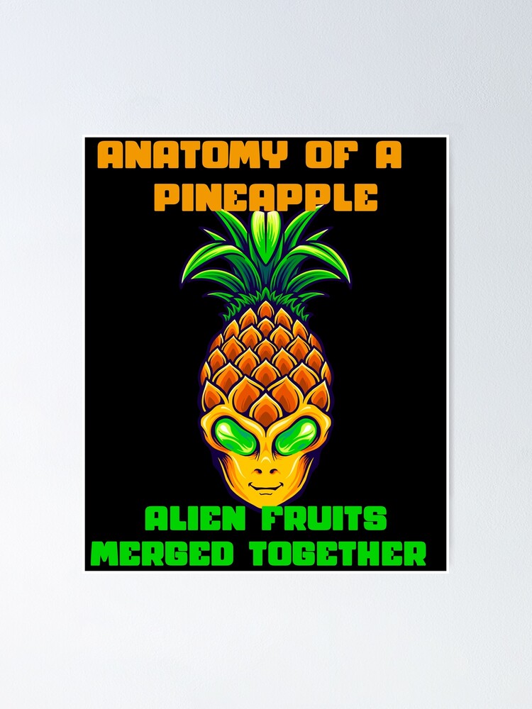"Alien fruits merged together " Poster for Sale by RockBeeDesigns ...