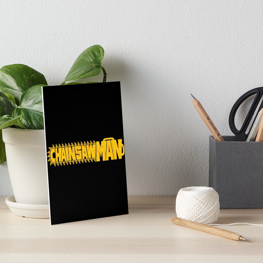"Chainsaw Man Logo" Art Board Print for Sale by JulieJohnson99 | Redbubble