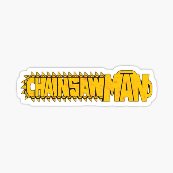 "Chainsaw Man Logo" Sticker for Sale by JulieJohnson99 | Redbubble