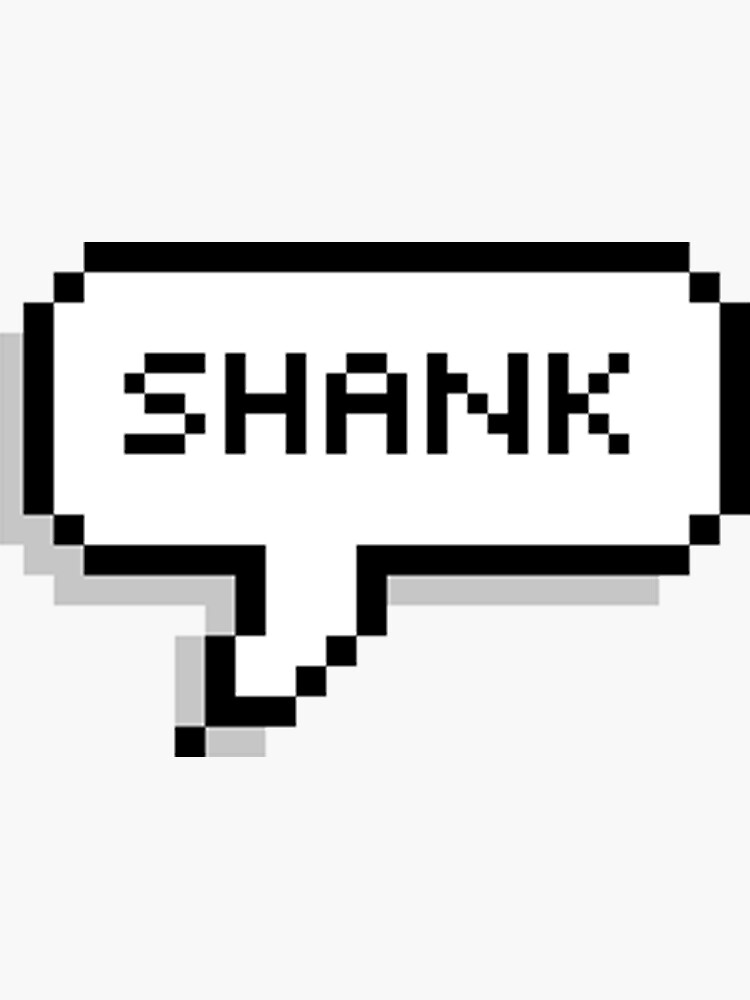 "Shank - The Maze Runner Text" Sticker by emmadubbeldam | Redbubble