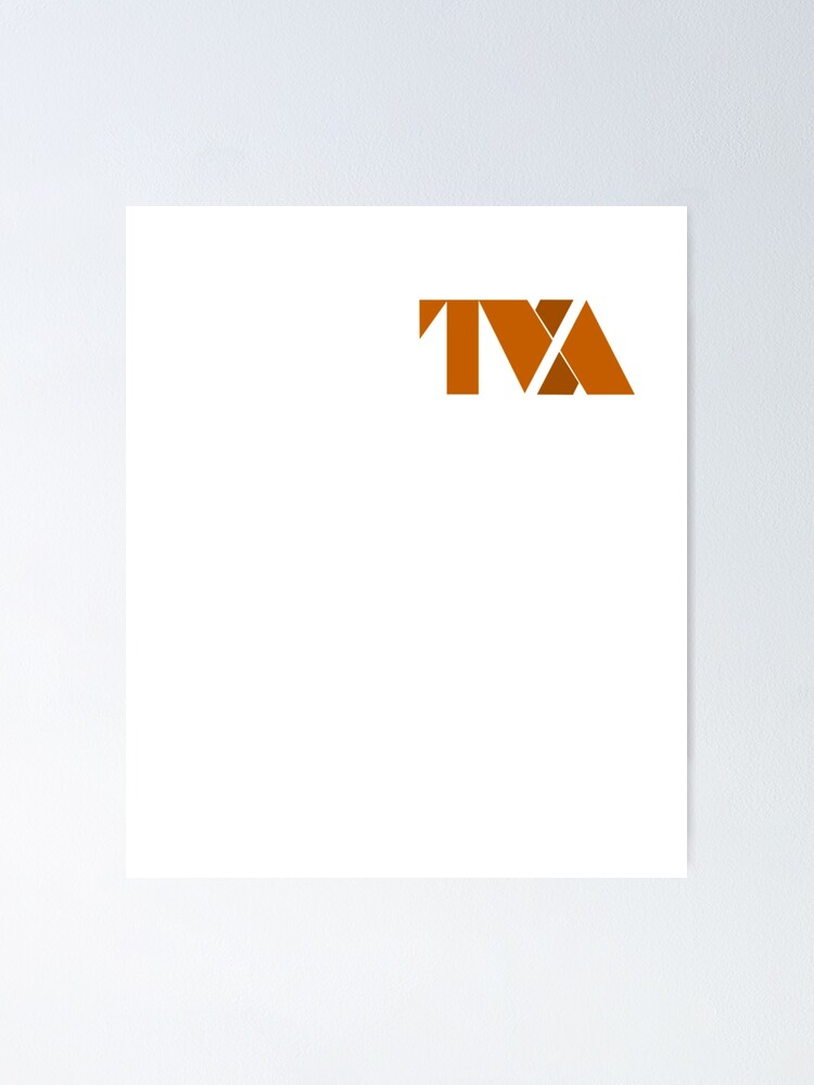 "TVA LOGO 1" Poster for Sale by RobinWilkinson | Redbubble
