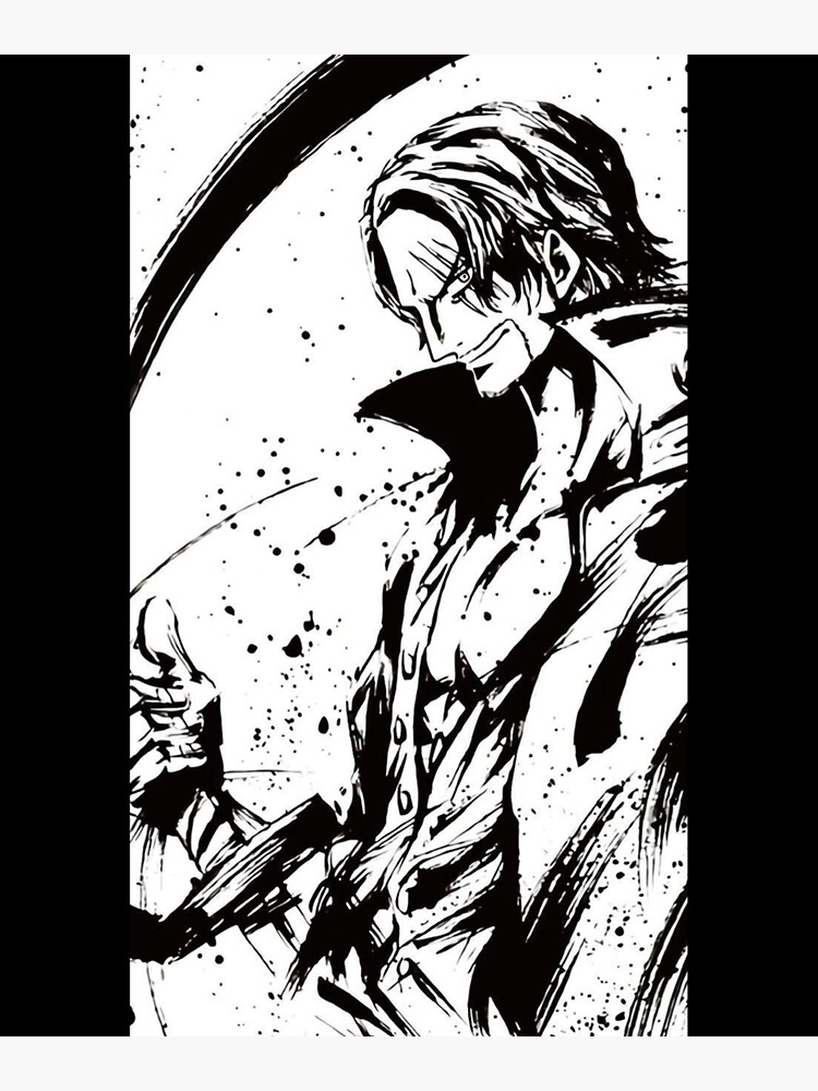 "One Piece Shanks " Poster for Sale by nattmano | Redbubble