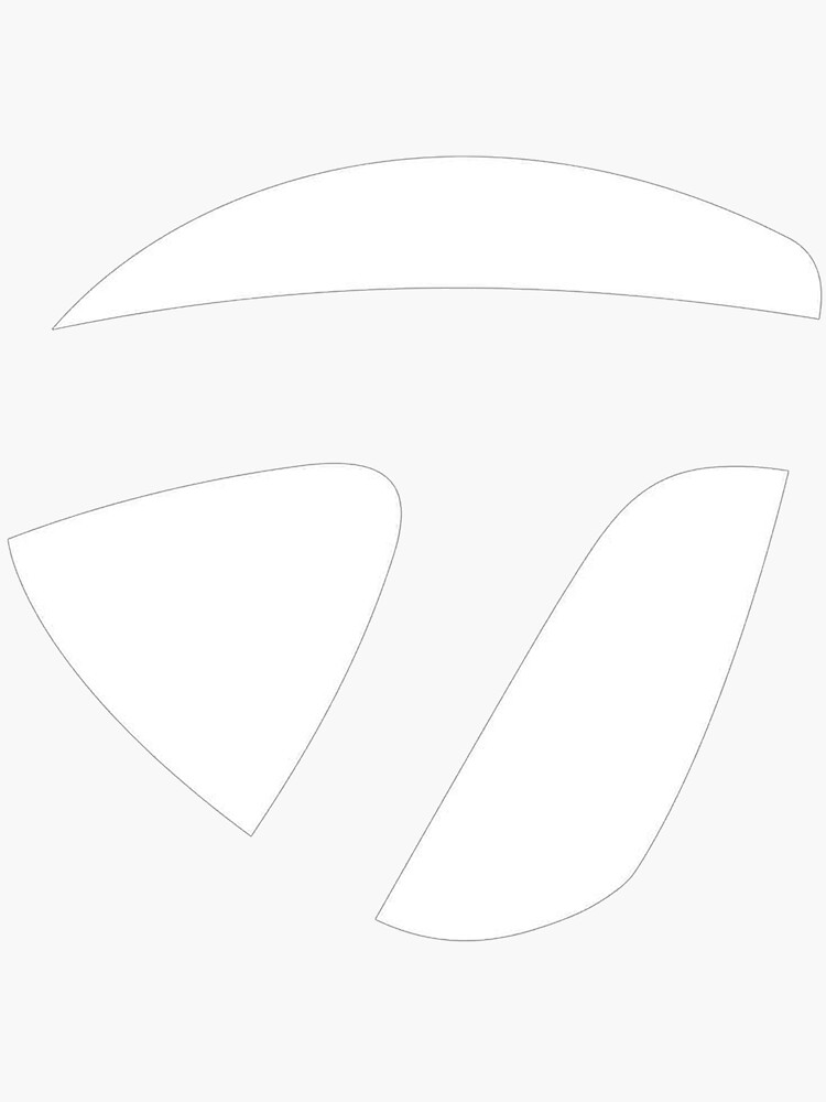 "white taylormade logo" Sticker for Sale by endrujansen | Redbubble