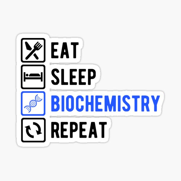 "Biochemist Biochemistry Life" Sticker for Sale by NestaReign | Redbubble