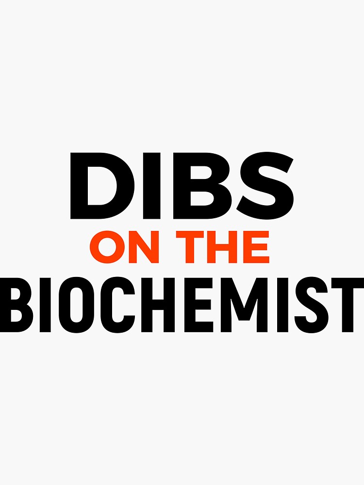 "Biochemist Biochemistry Fun" Sticker for Sale by NestaReign | Redbubble