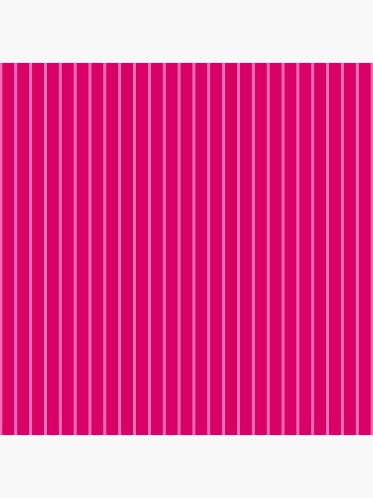 "Vertical Light Hot Pink on Dark Hot Pink Pinstripe |" Sticker for Sale ...