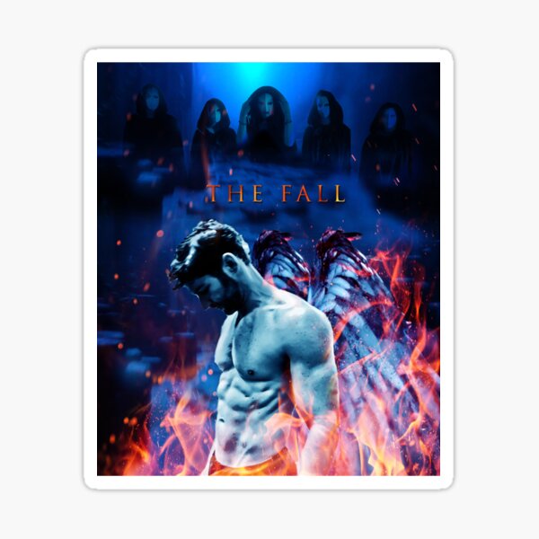 "Lucifer - The Fall" Sticker for Sale by winans5xdm | Redbubble