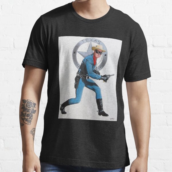 "LONE RANGER CLAYTON MOORE " T-shirt for Sale by MercedesMohr ...
