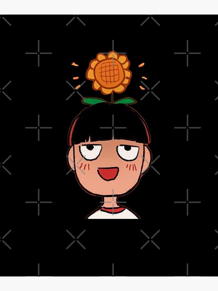 "mob psycho 100 - mob flower" Poster for Sale by MohamedATouil | Redbubble