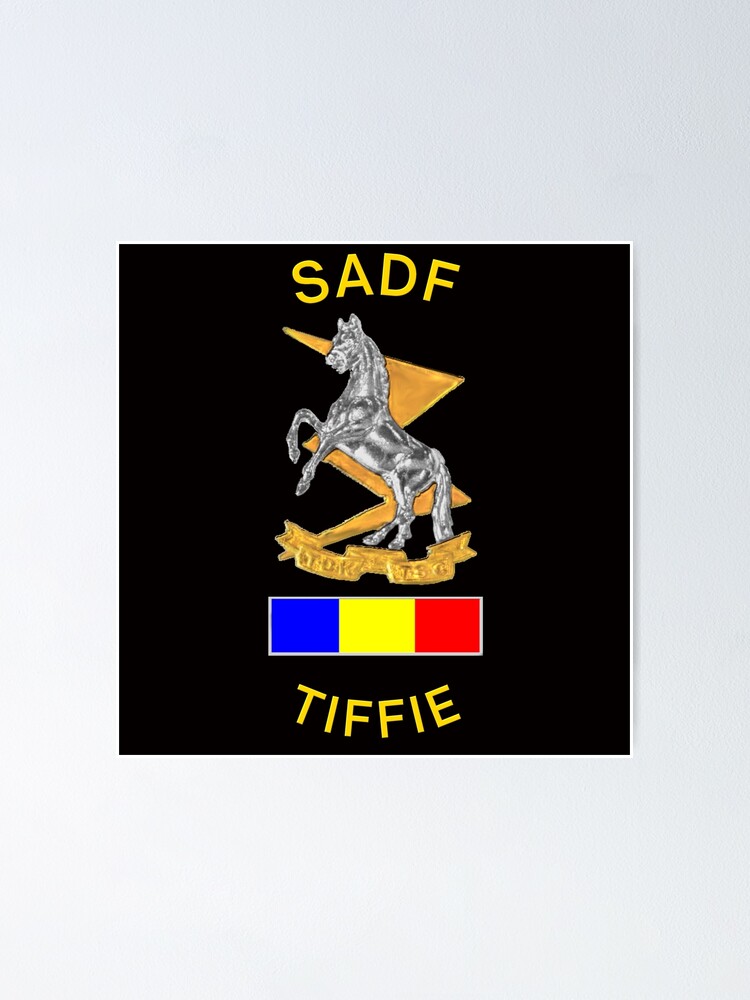 "SA TSC SADF Tiffie" Poster for Sale by Hello-Green | Redbubble