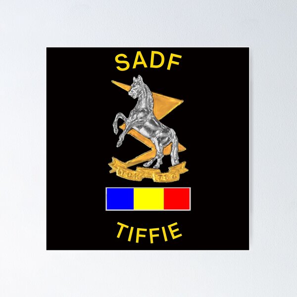"SA TSC SADF Tiffie" Poster for Sale by Hello-Green | Redbubble