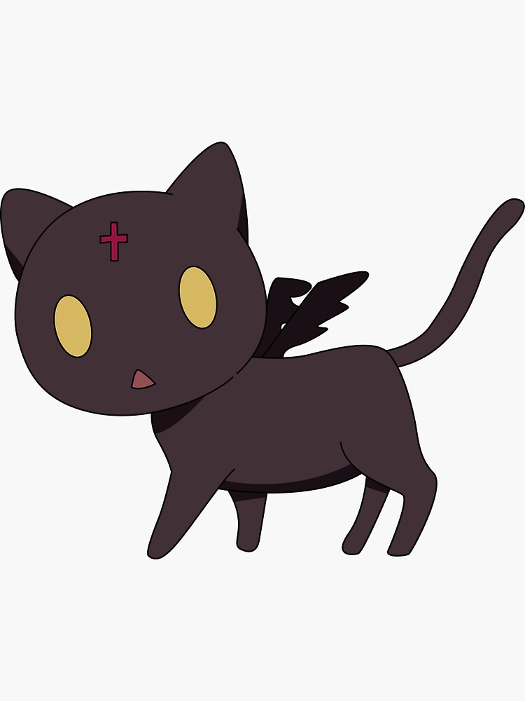 "Chomusuke (Megumin Cat)" Sticker for Sale by Kura97 | Redbubble