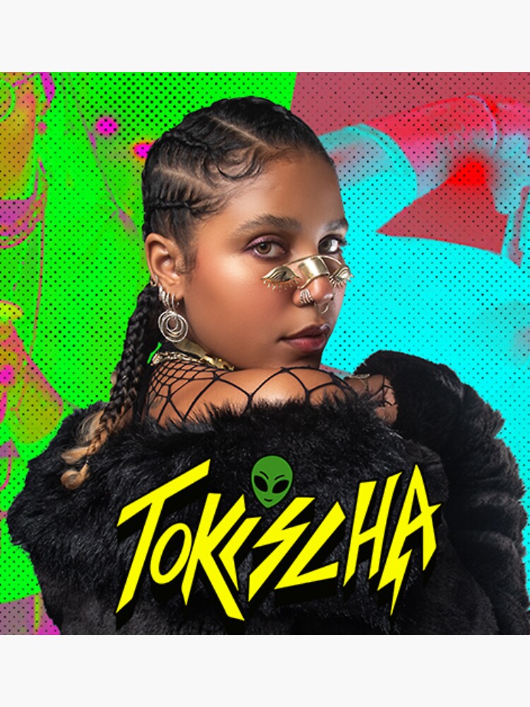 "Tokischa art retro" Sticker for Sale by ovanarayan | Redbubble