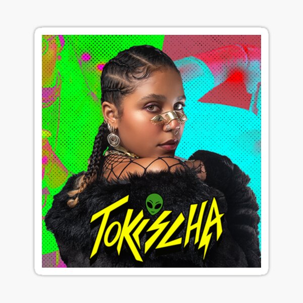 "Tokischa art retro" Sticker for Sale by ovanarayan | Redbubble