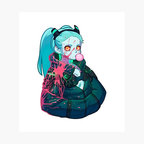 "Rebecca Cyberpunk Edgerunners" Photographic Print for Sale by Walid ...