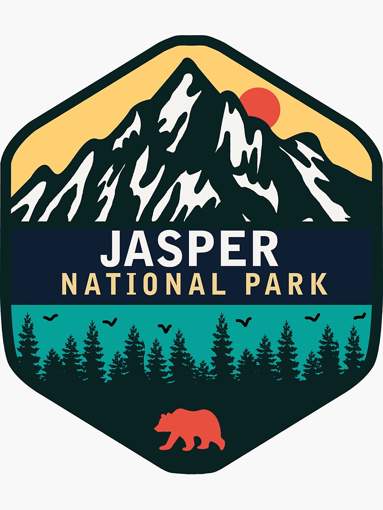 "Jasper national park" Sticker for Sale by Cool-Craze | Redbubble