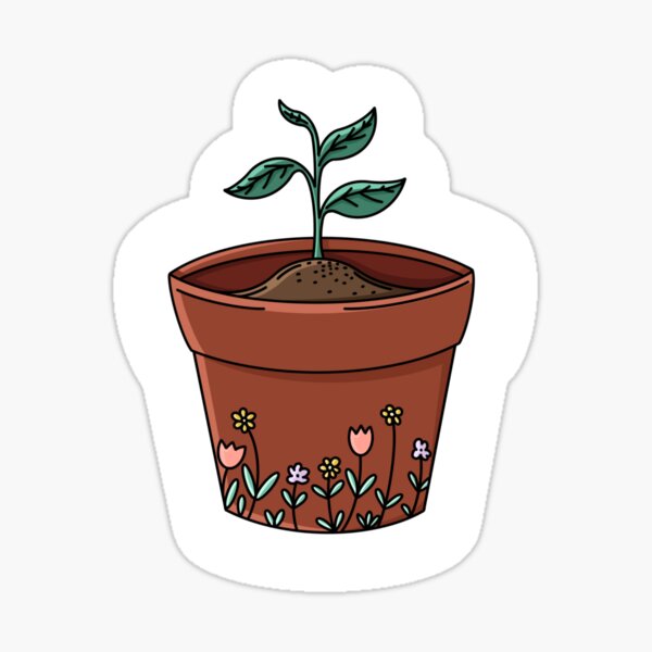 "Sprout " Sticker for Sale by astroashleeart | Redbubble