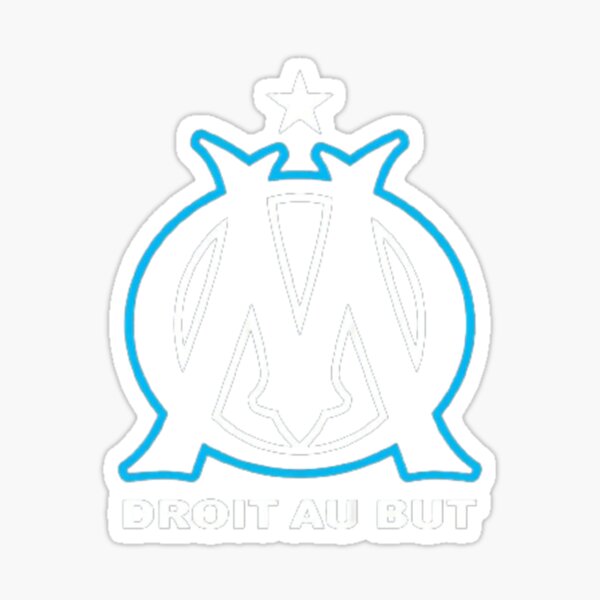 "Original logo Olympique de Marseille style" Sticker for Sale by ...