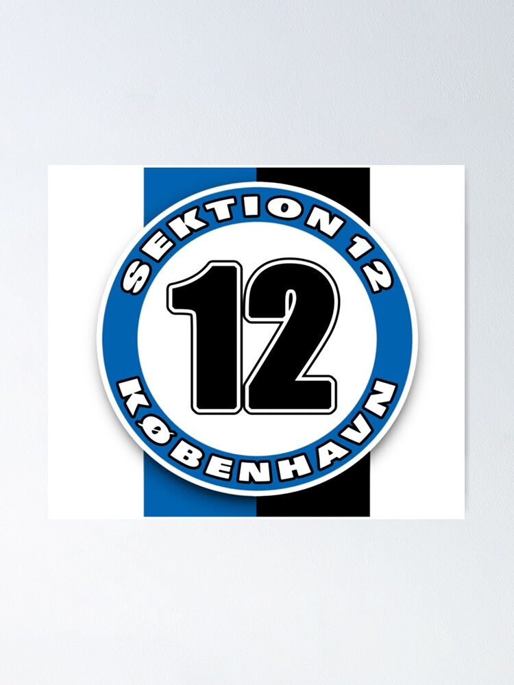 "Sektion 12 of copenhagen" Poster for Sale by vectorfootball | Redbubble