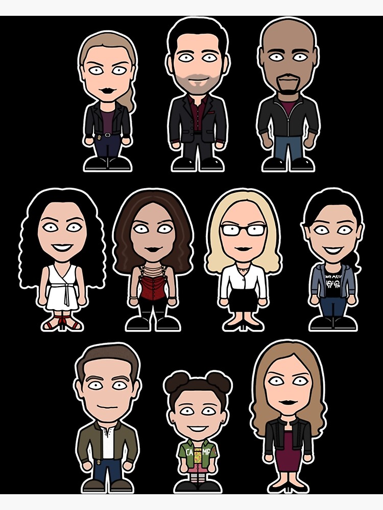 " Lucifer Team" Poster for Sale by hoefer53abxb | Redbubble