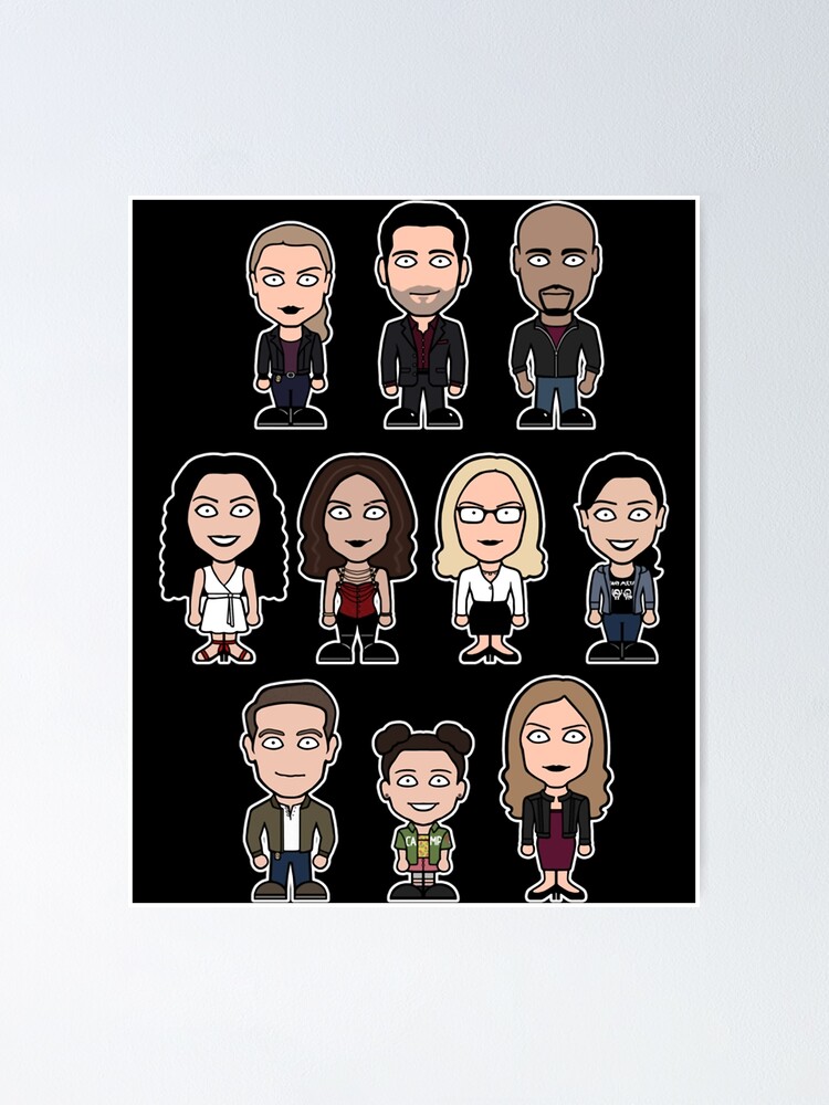 " Lucifer Team" Poster for Sale by hoefer53abxb | Redbubble