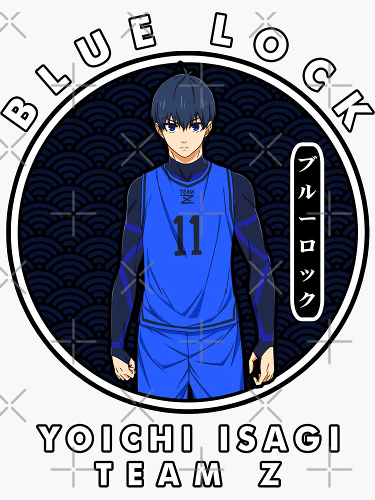 "YOICHI ISAGI - TEAM Z" Sticker for Sale by PeNge2000 | Redbubble