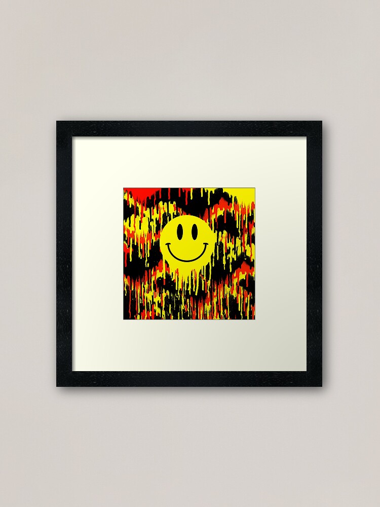 "Acid house" Framed Art Print for Sale by Santurino | Redbubble
