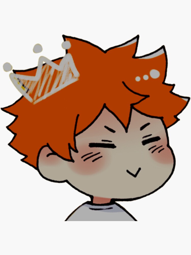 "Cute Hinata Shoyo Limited Edition" Sticker for Sale by Shanks0 | Redbubble