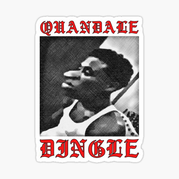 "Quandale Dingle" Sticker for Sale by DemianStipatio | Redbubble