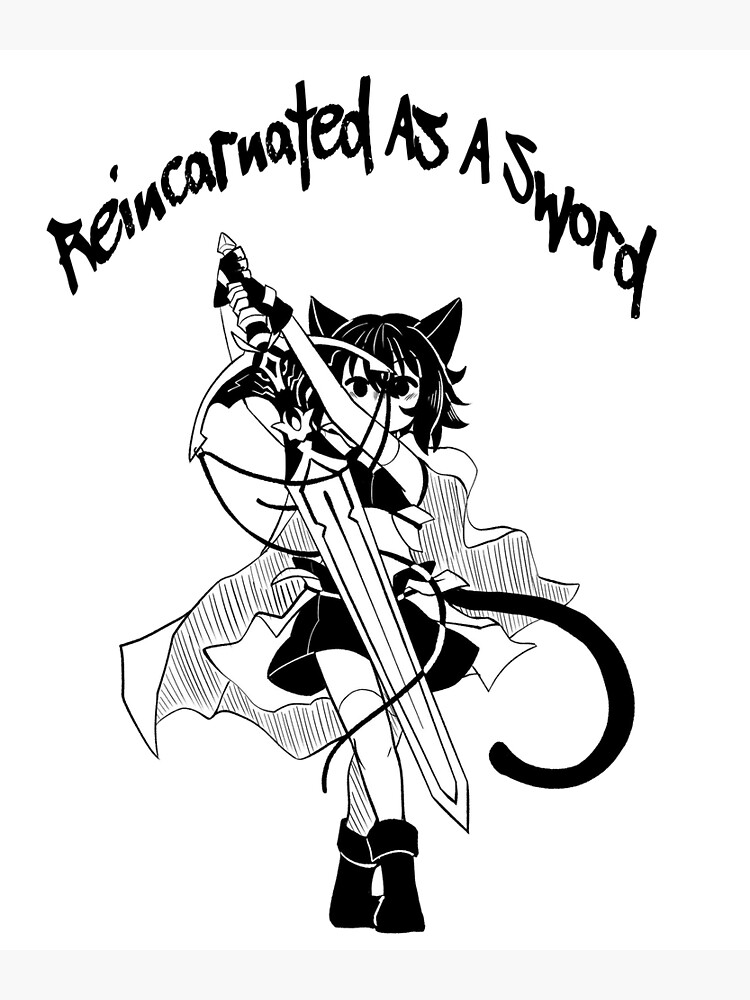 "Fran-Reincarnated as a Sword sticker" Poster for Sale by hanaart2022 ...